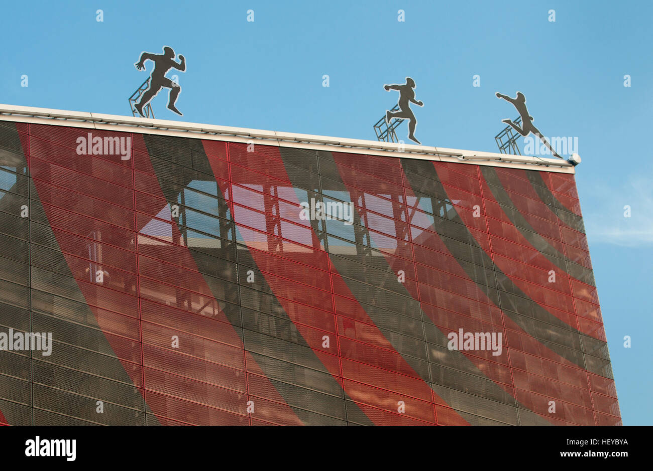 The modern building of Milan A.c. "Casa Milan" - Italy Stock Photo - Alamy