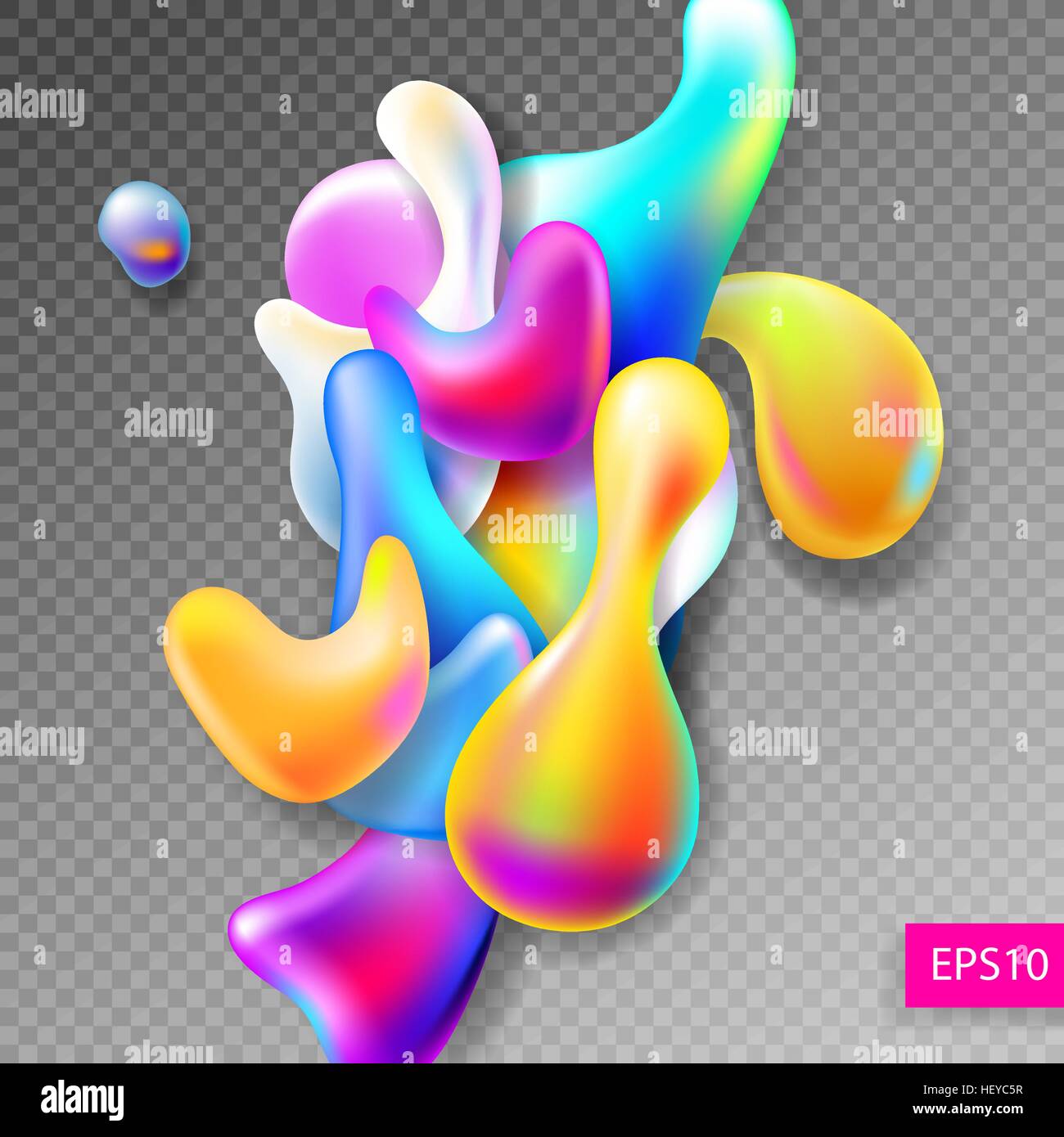 Abstract colorful arc drop background hi-res stock photography and ...
