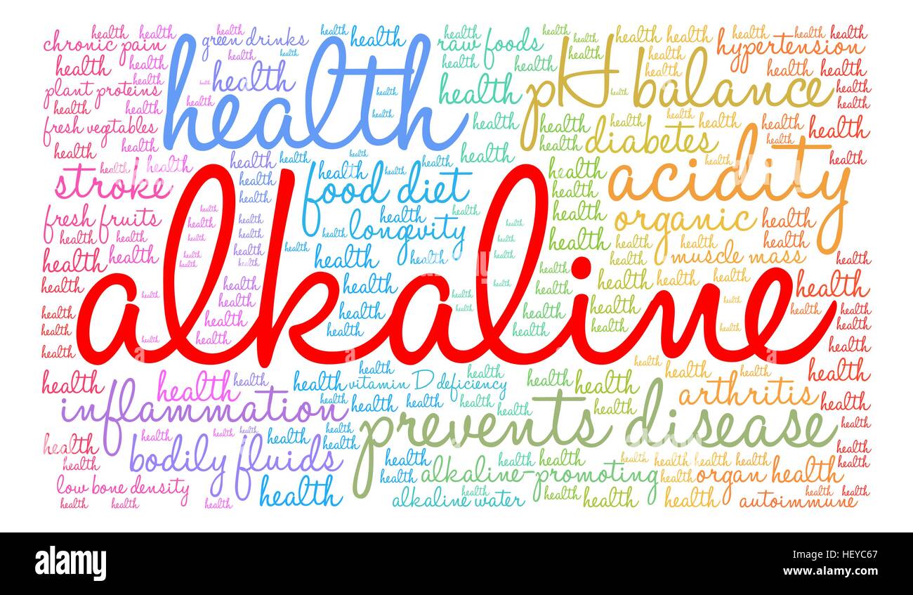Alkaline word cloud on a white background Stock Vector Image & Art - Alamy
