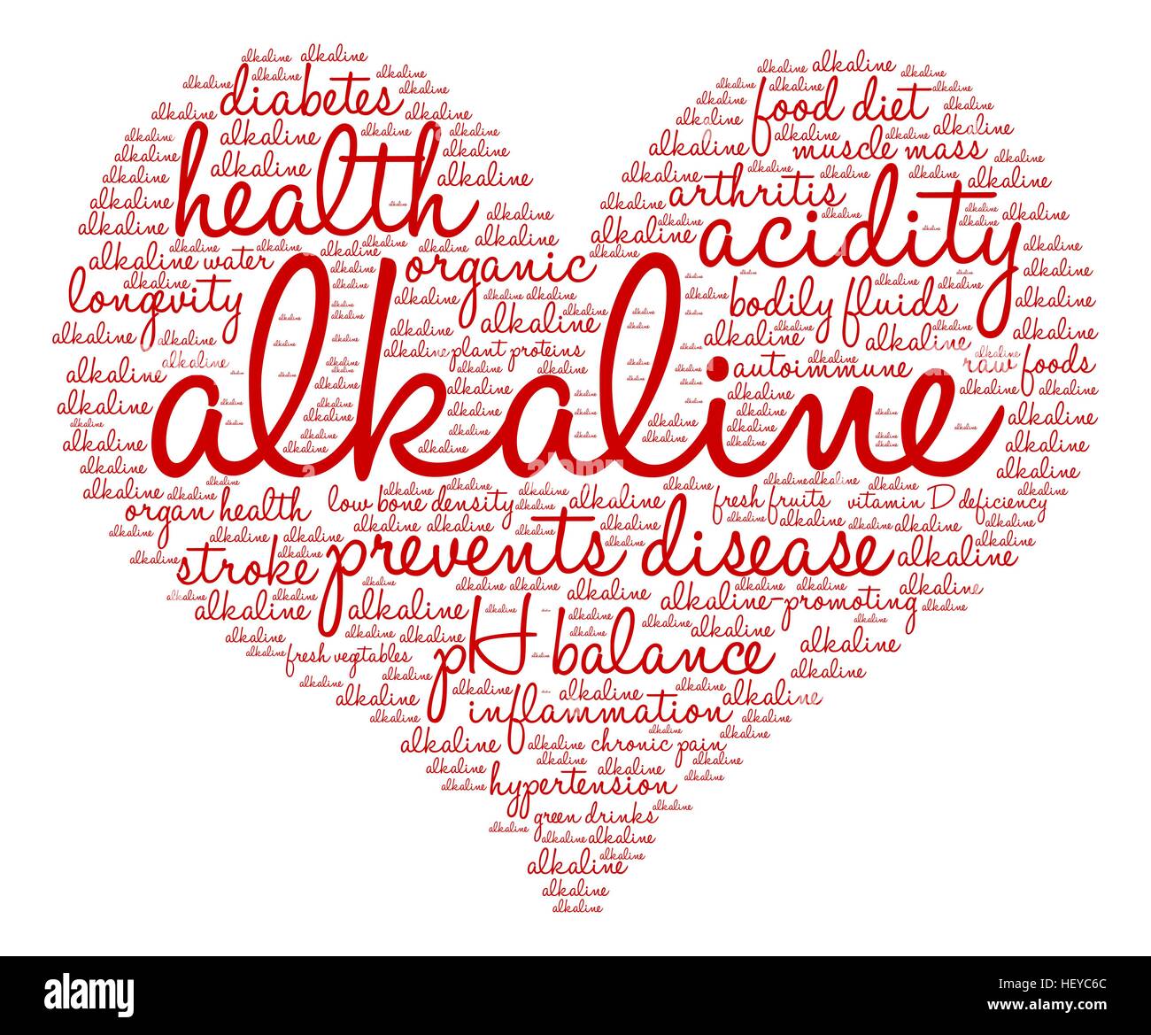 Alkaline word cloud on a white background Stock Vector Image & Art - Alamy