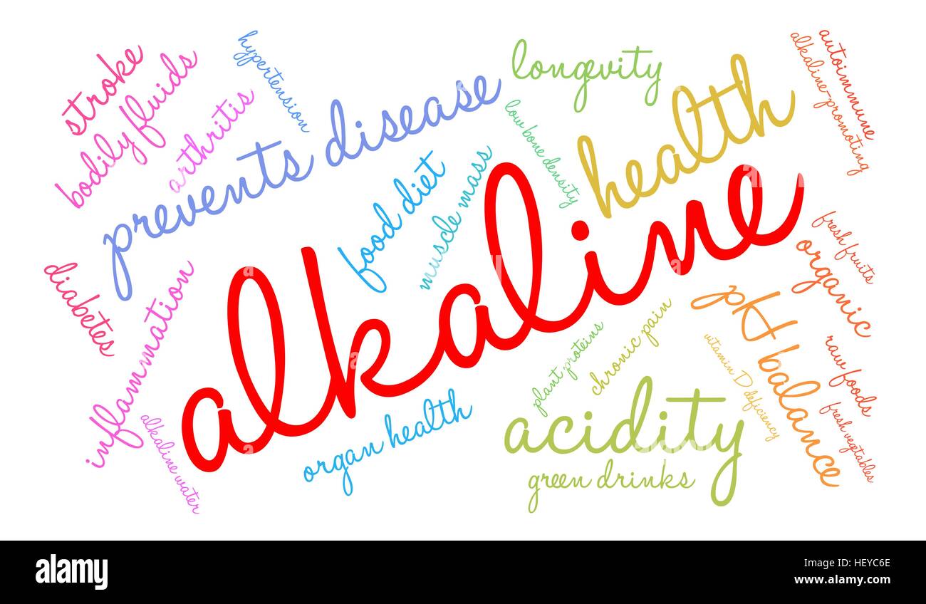 Alkaline food Stock Vector Images - Alamy