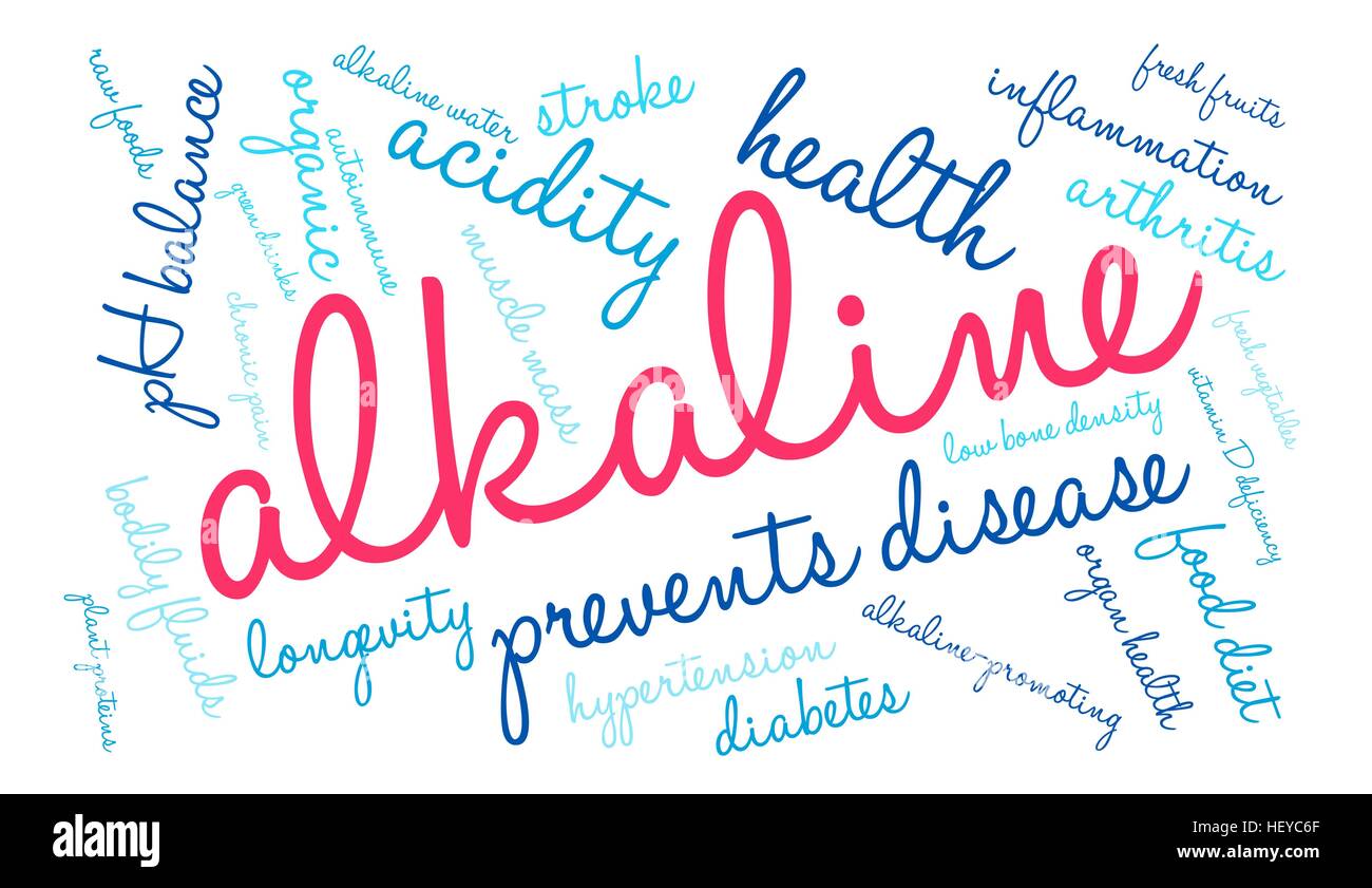 Alkaline food ph balance Cut Out Stock Images & Pictures - Alamy