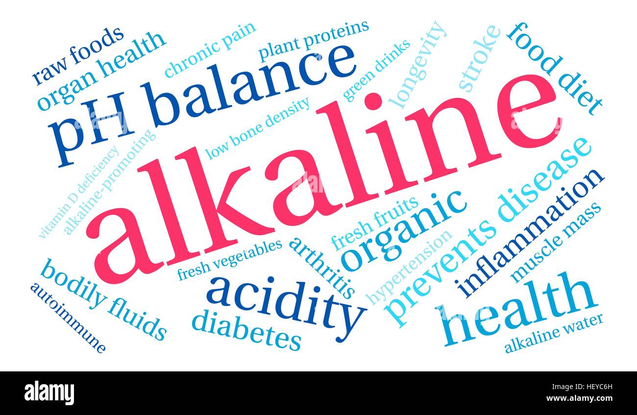 Alkaline food ph balance Stock Vector Images - Alamy
