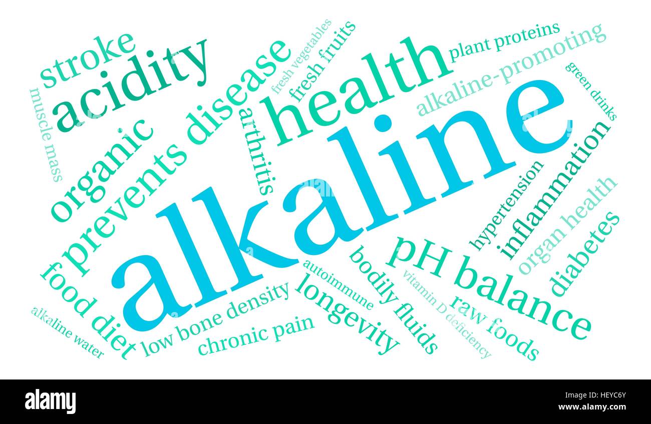 Alkaline word cloud on a white background Stock Vector Image & Art - Alamy