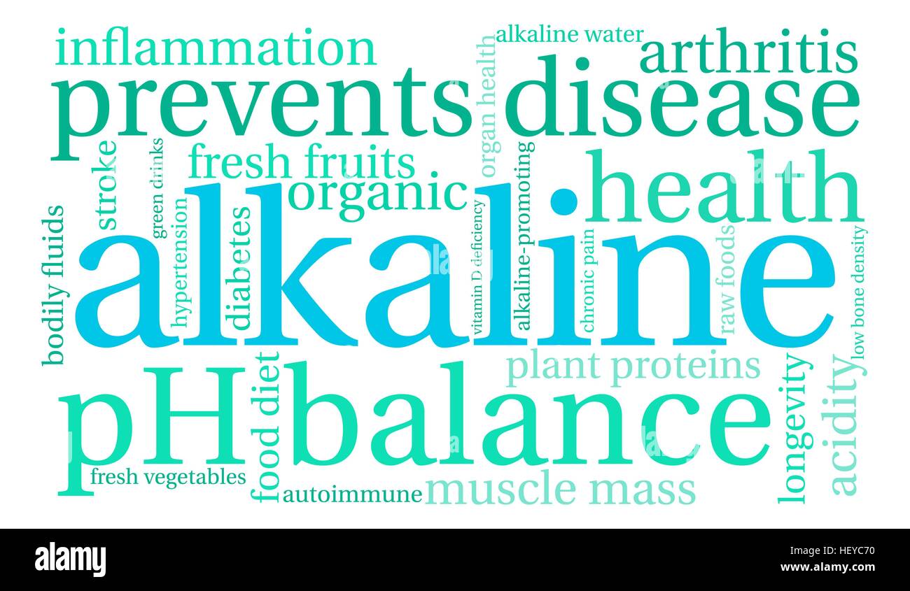 Alkaline word cloud on a white background Stock Vector Image & Art - Alamy