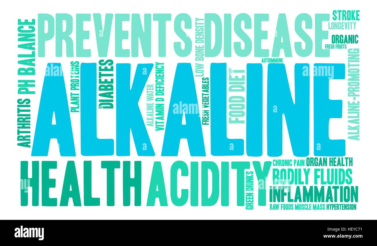 Alkaline word cloud on a white background Stock Vector Image & Art - Alamy