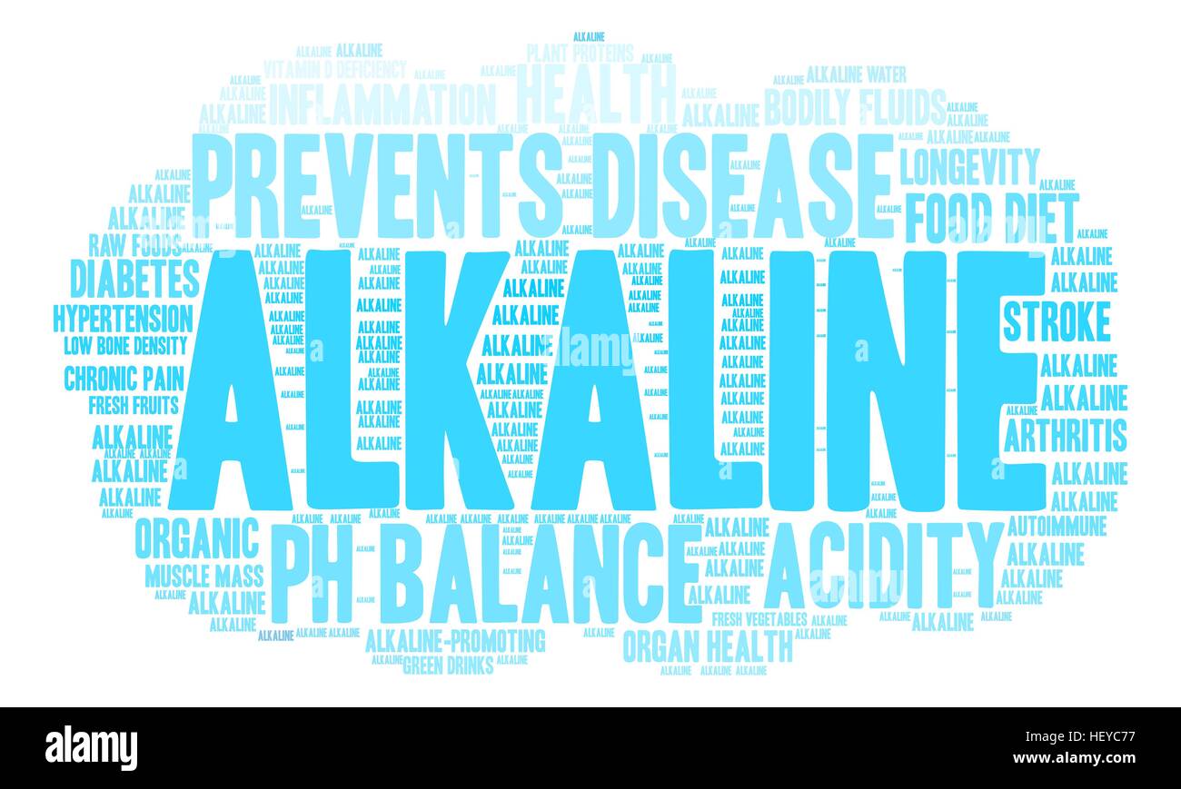 Alkaline word cloud on a white background Stock Vector Image & Art - Alamy