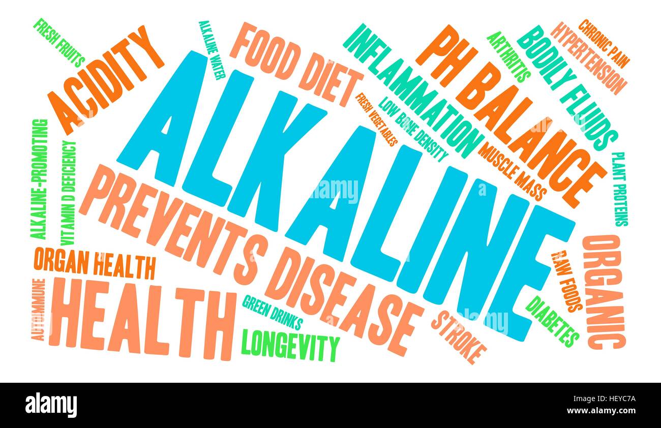 Alkaline word cloud on a white background Stock Vector Image & Art - Alamy