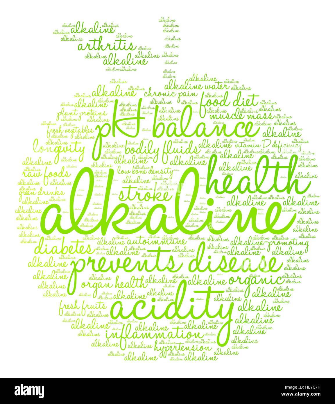 Alkaline word cloud on a white background Stock Vector Image & Art - Alamy