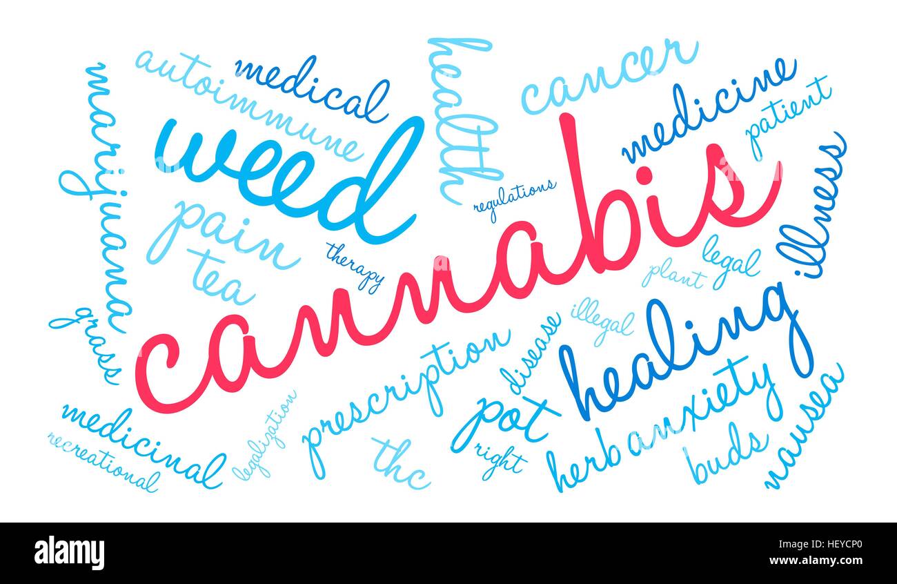 Cannabis word cloud on a white background Stock Vector Image & Art - Alamy