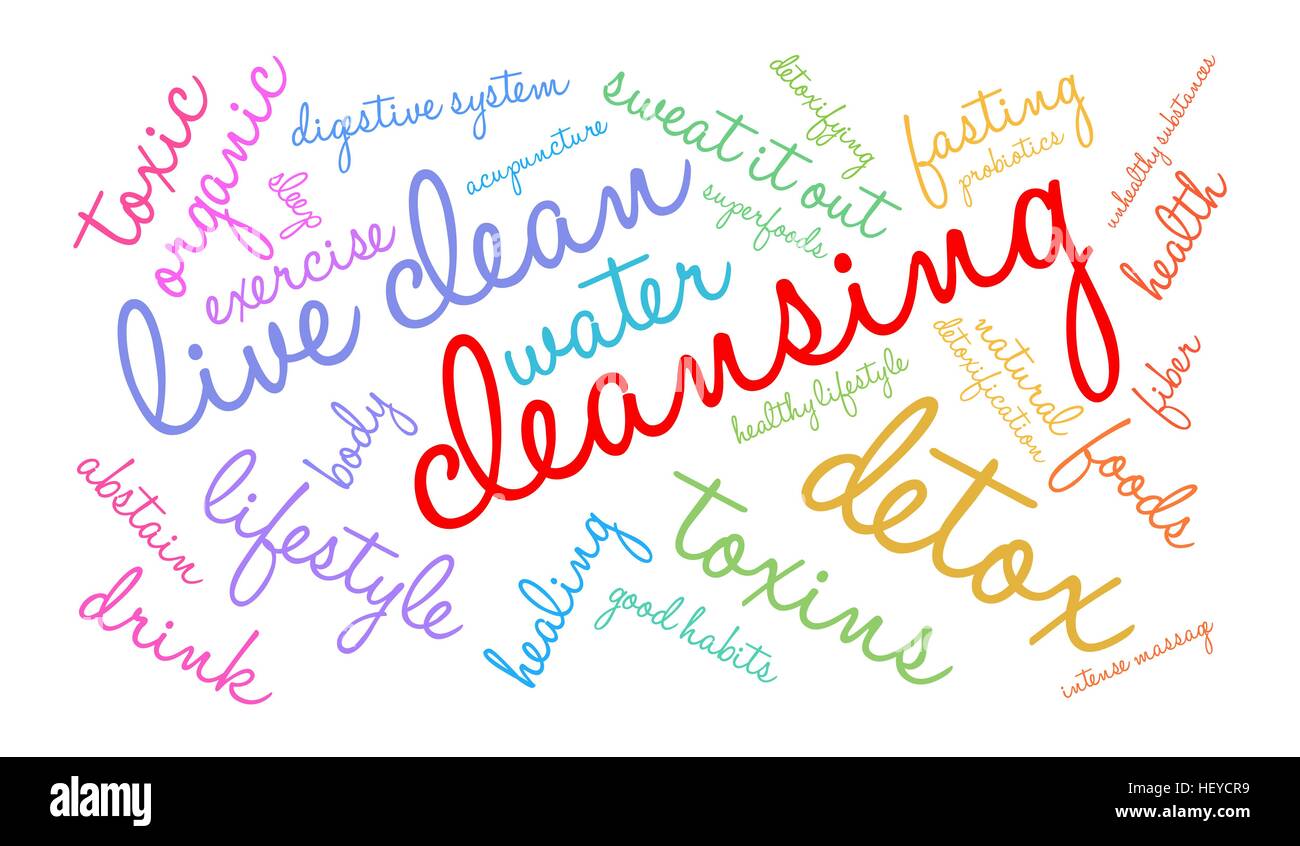 Cleansing word cloud on a white background Stock Vector Image & Art - Alamy