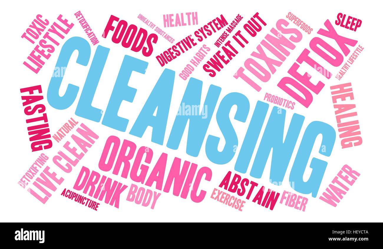 Cleansing word cloud on a white background Stock Vector Image & Art - Alamy