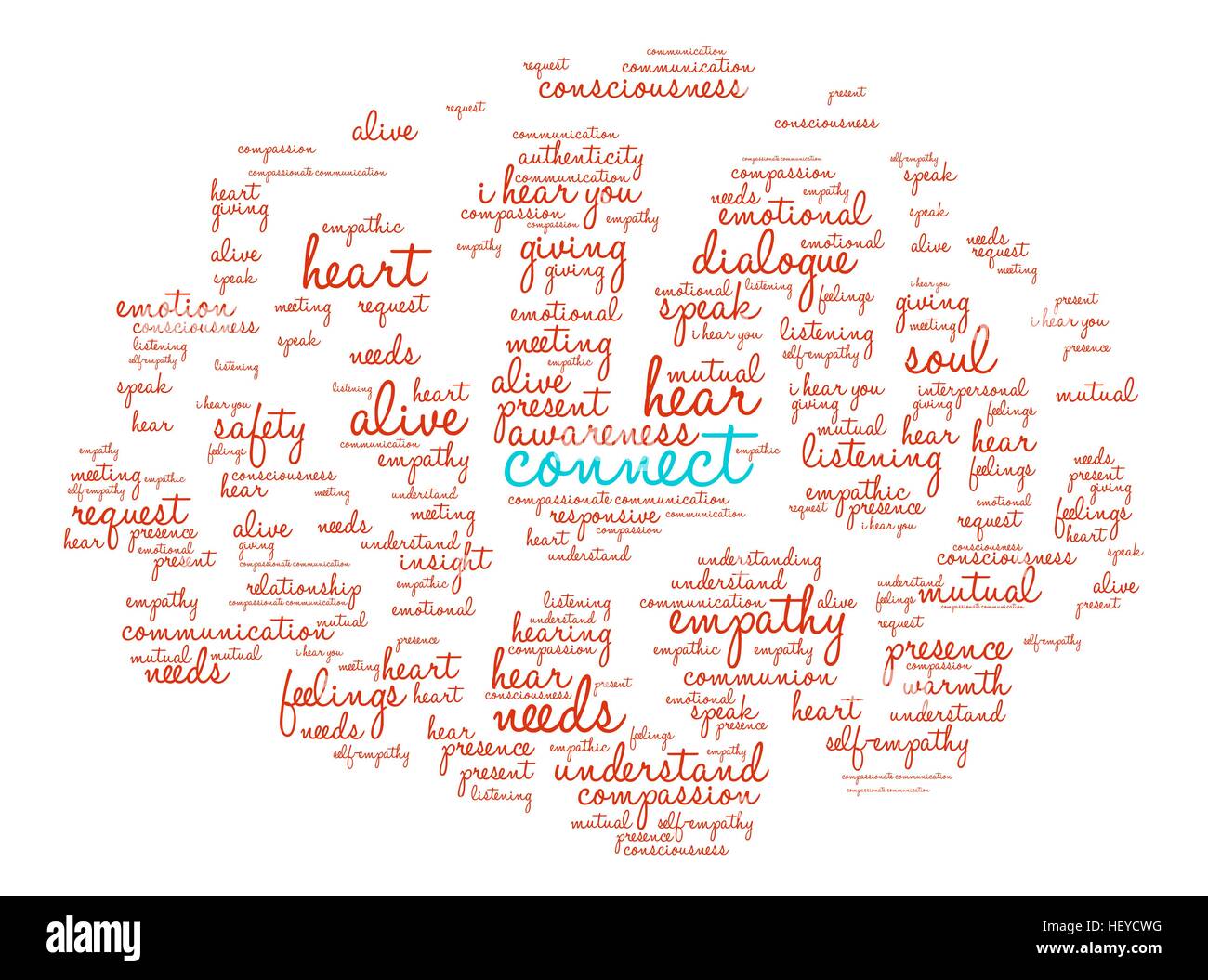 Connect word cloud on a white background Stock Vector Image & Art - Alamy