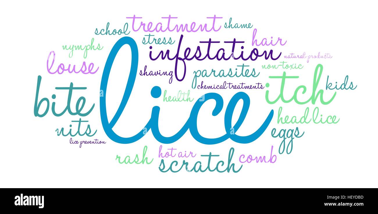 Lice hair Stock Vector Images - Alamy