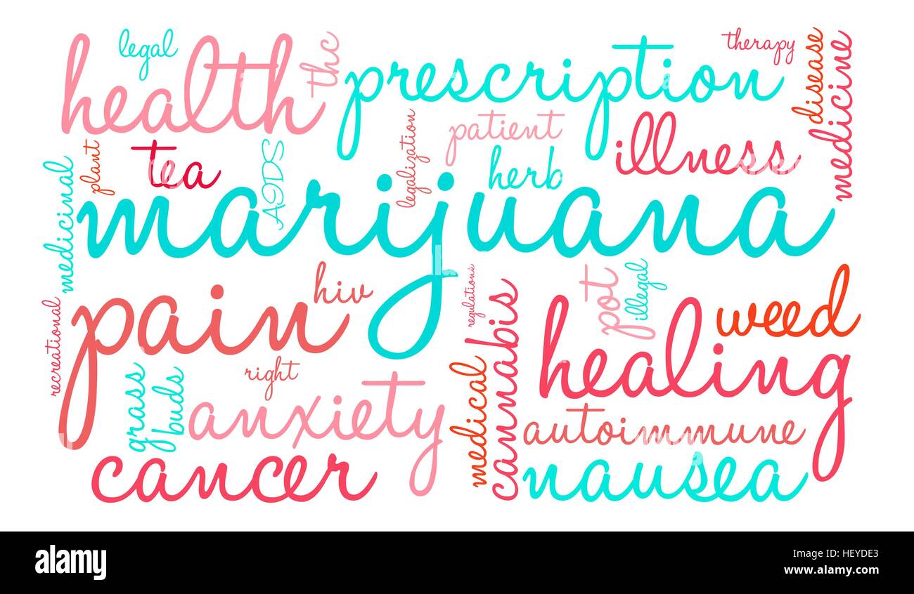 Marijuana word cloud on a white background Stock Vector Image & Art - Alamy