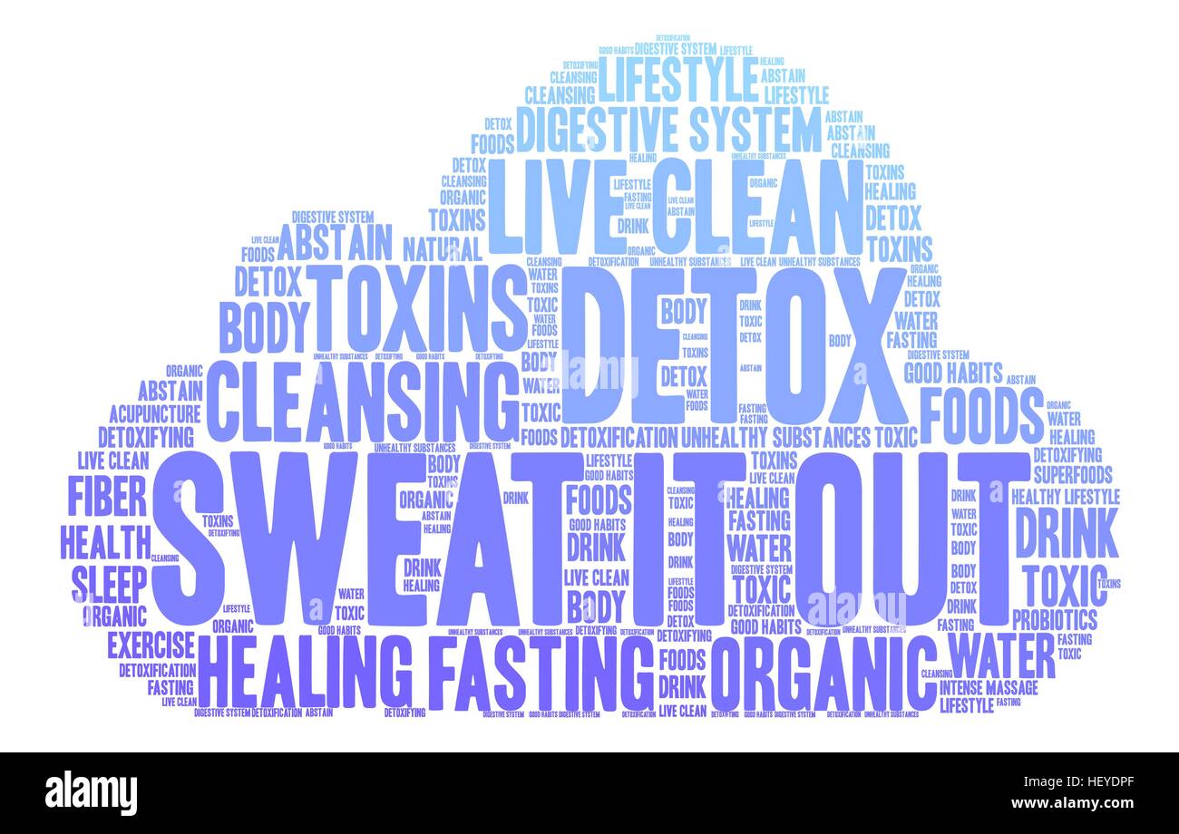 Sweat It Out word cloud on a white background Stock Vector Image & Art ...