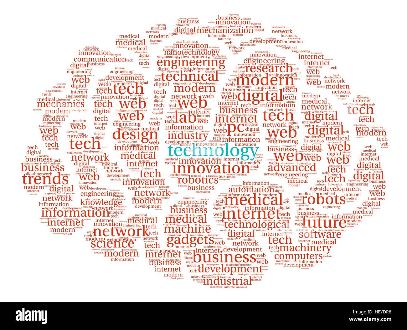 Technology technical machine brain Cut Out Stock Images & Pictures - Alamy