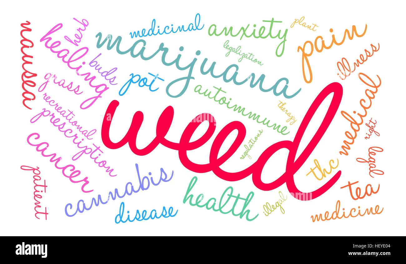 Weed word cloud on a white background Stock Vector Image & Art - Alamy