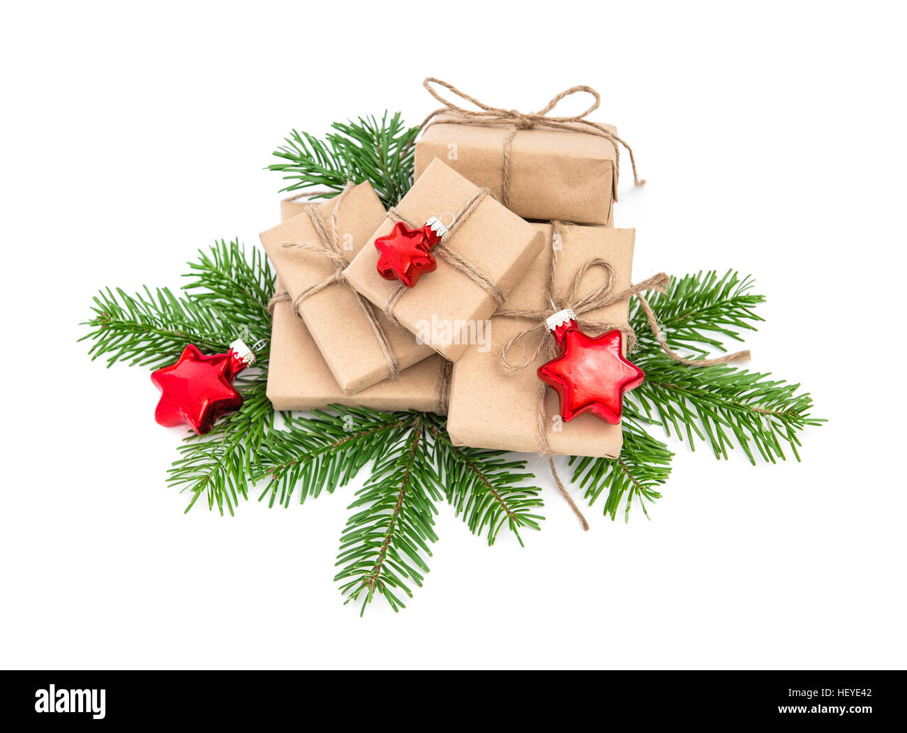 Festive christmas wrapping paper Cut Out Stock Images & Pictures - Alamy