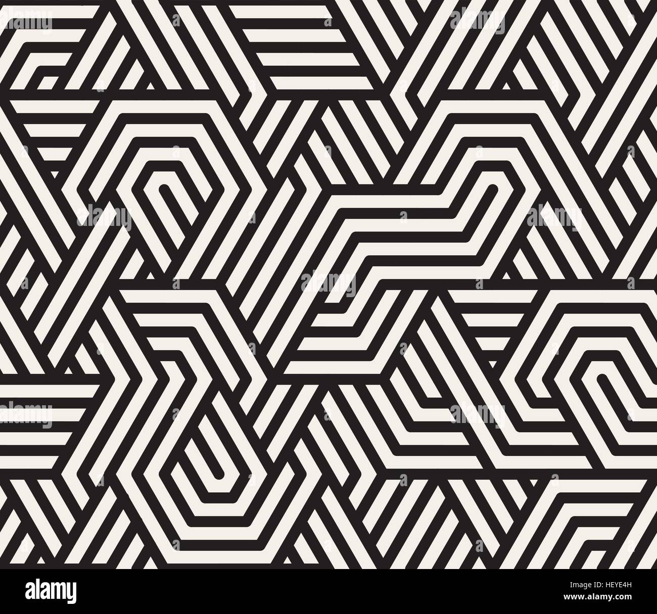 Vector Seamless Black And White Irregular Triangle Lines Geometric ...