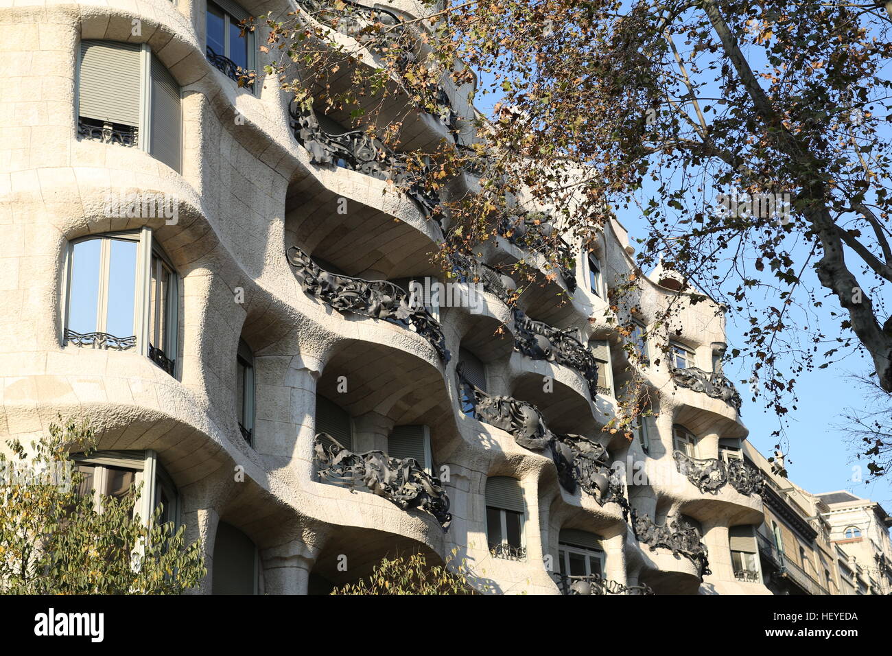Gaudi building hi-res stock photography and images - Alamy