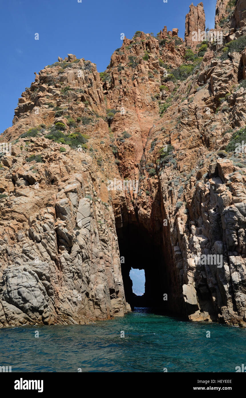 Scandola Nature Reserve Stock Photo - Alamy