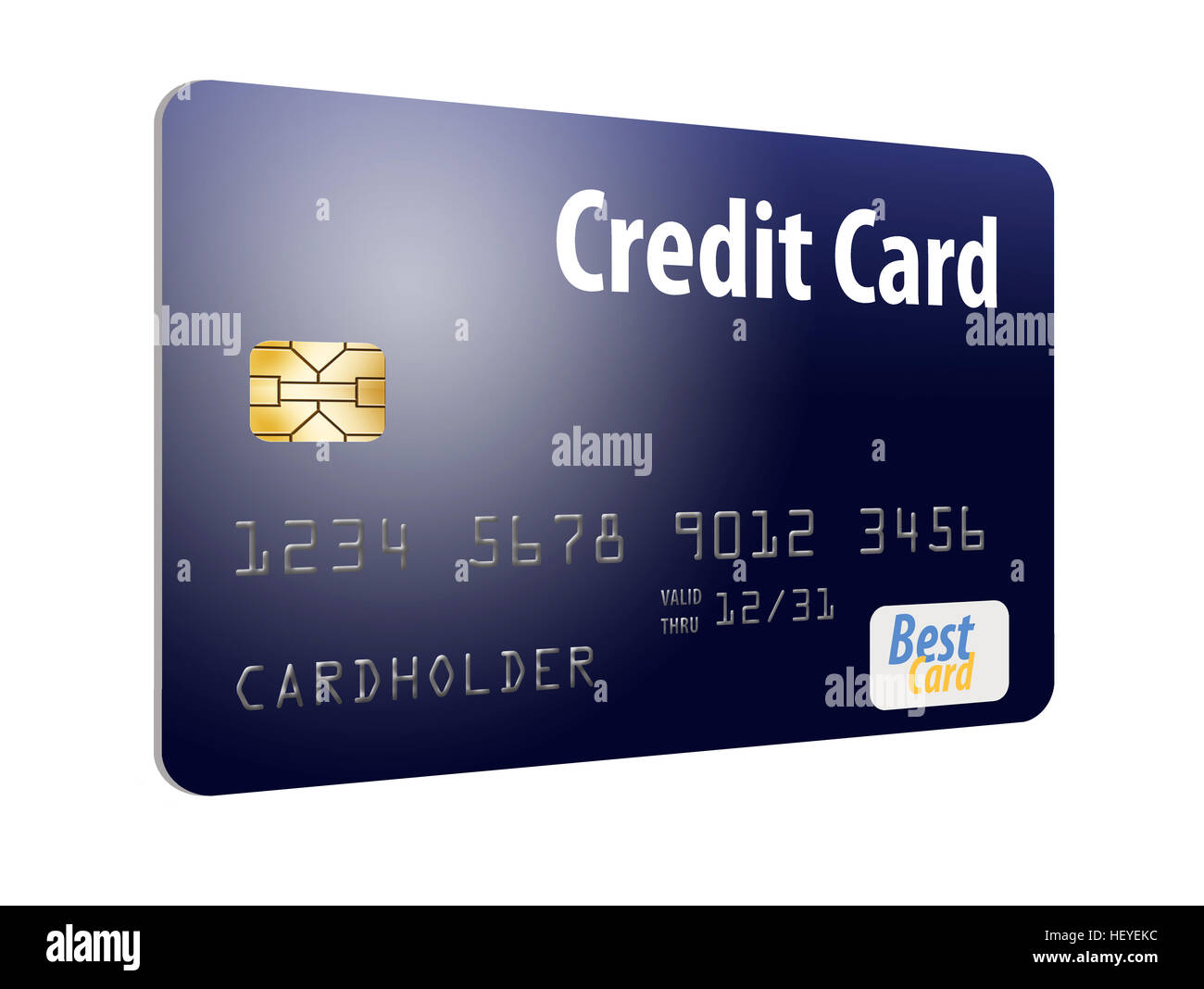 This is a generic, mock credit card isolated on white Stock Photo - Alamy