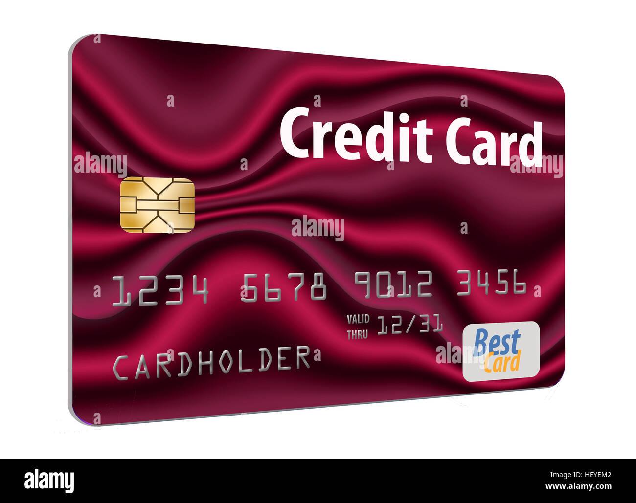This is a generic, mock credit card isolated on white Stock Photo - Alamy