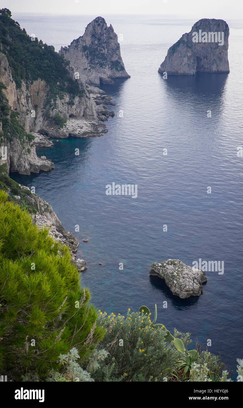 Italian island of Capri Stock Photo - Alamy