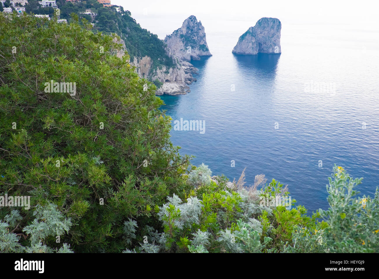 Italian island of Capri Stock Photo - Alamy