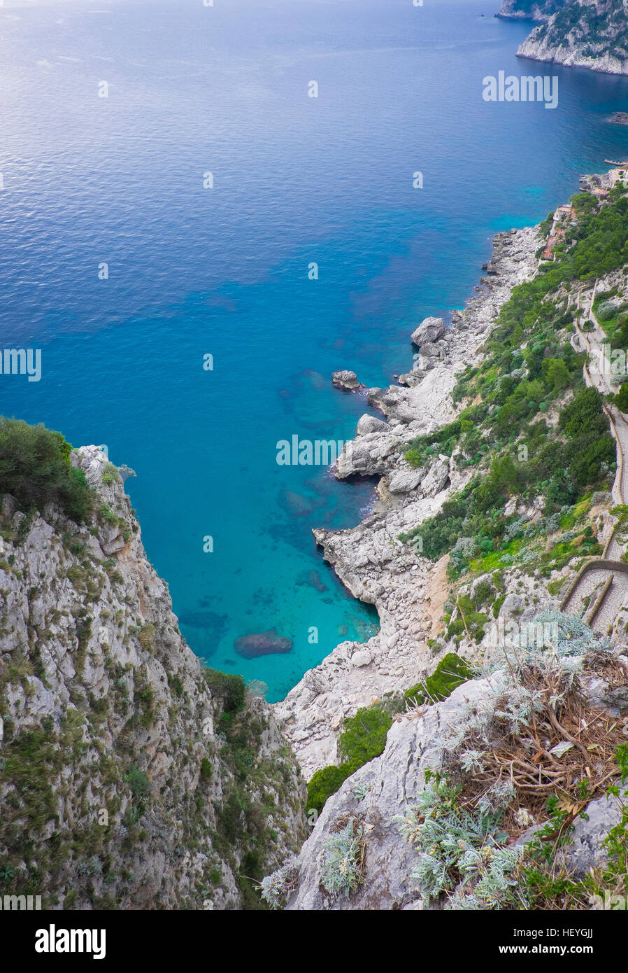 Italian island of Capri Stock Photo - Alamy