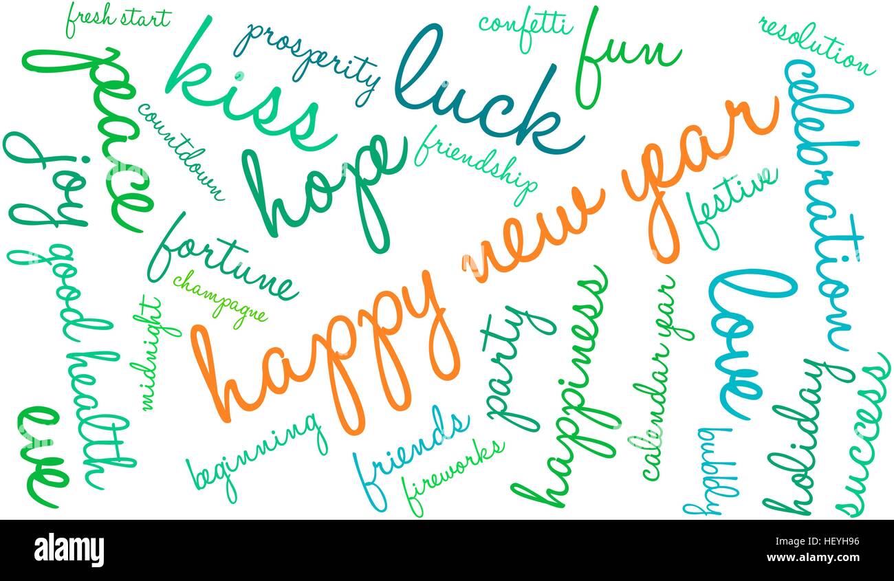 Happy word cloud on a white background Stock Vector Image & Art - Alamy