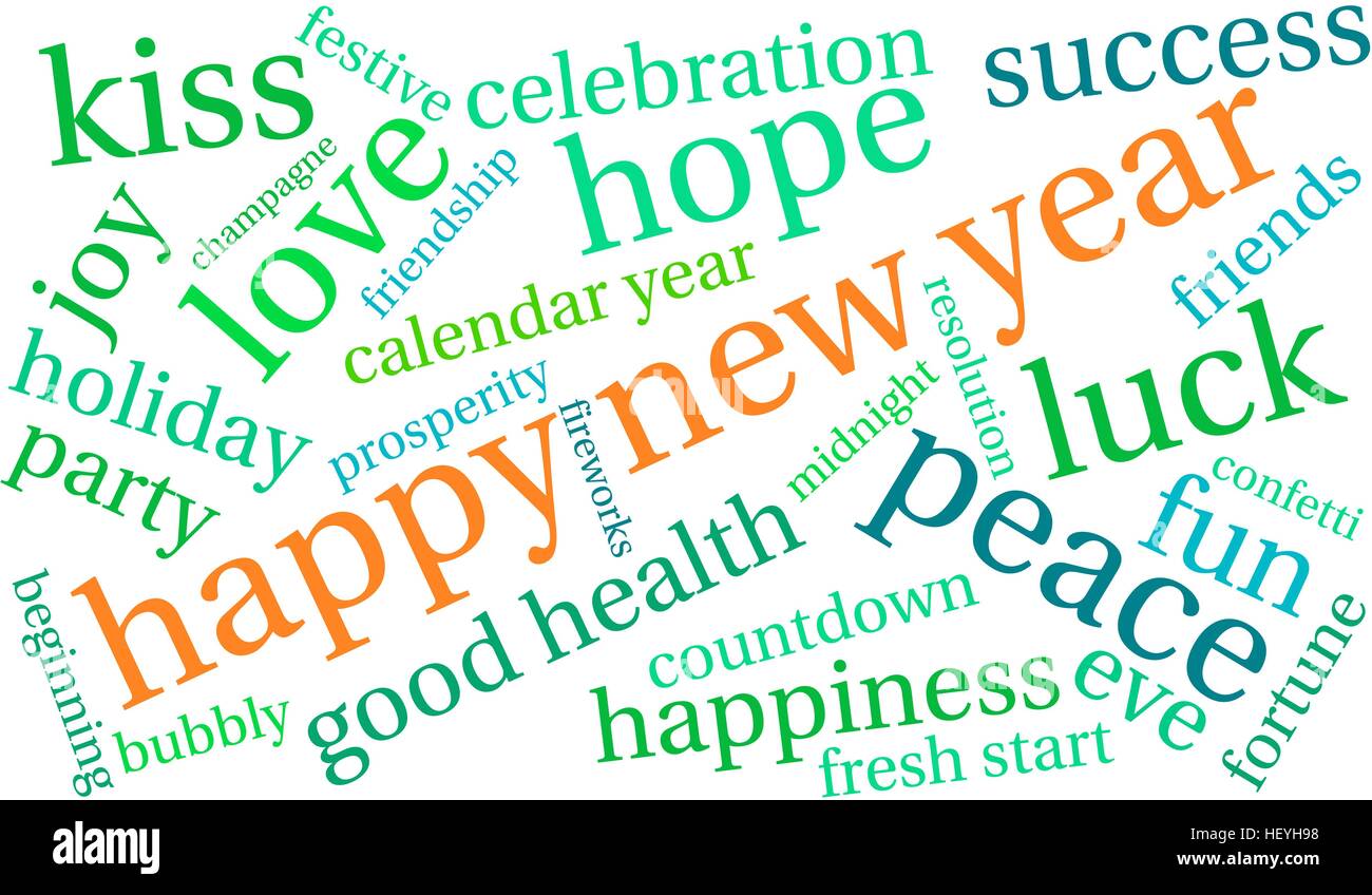 Happy word cloud on a white background Stock Vector Image & Art - Alamy