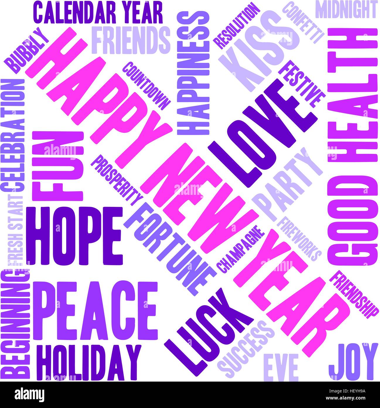Happy word cloud on a white background Stock Vector Image & Art - Alamy