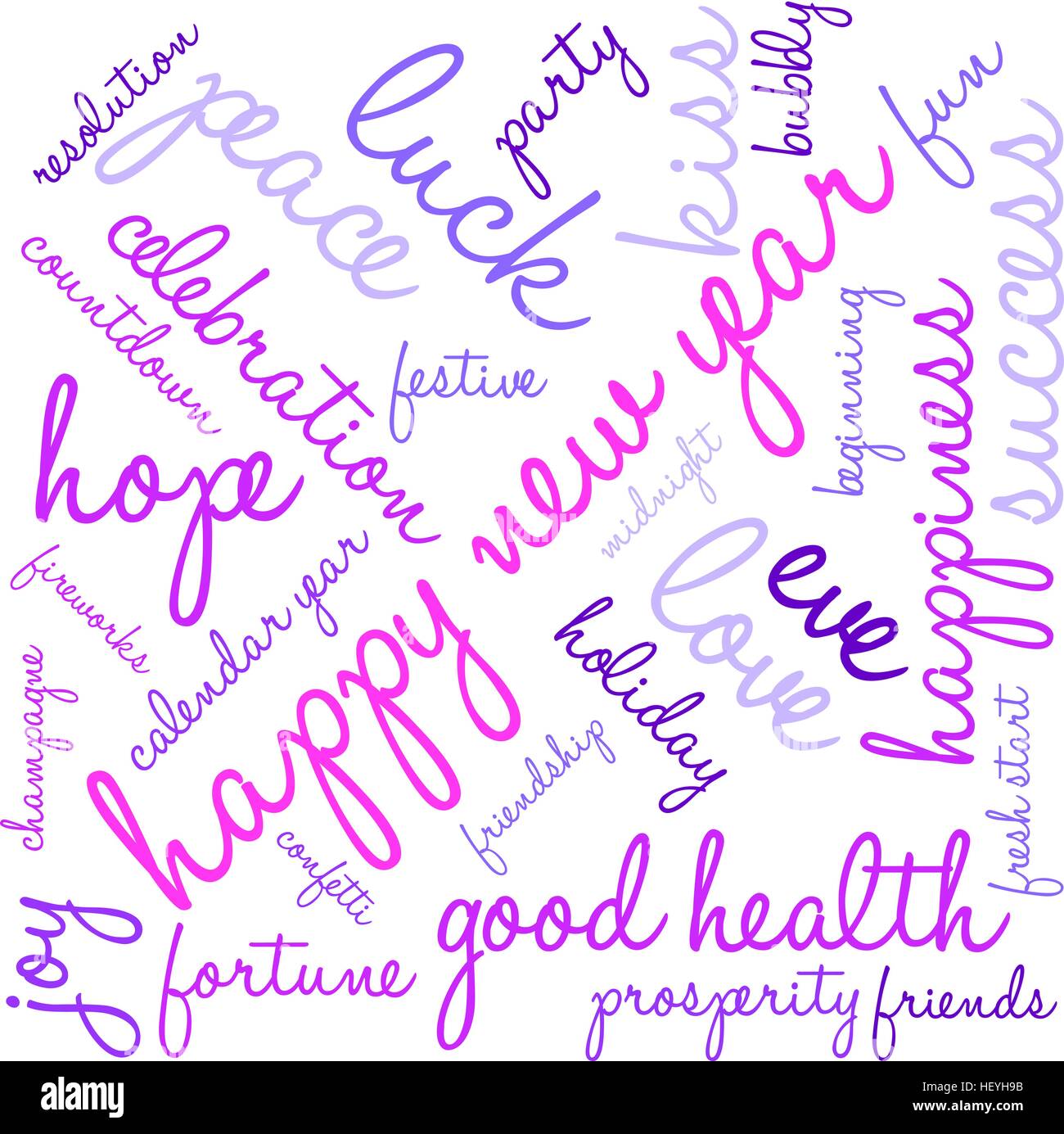 Happy word cloud on a white background Stock Vector Image & Art - Alamy