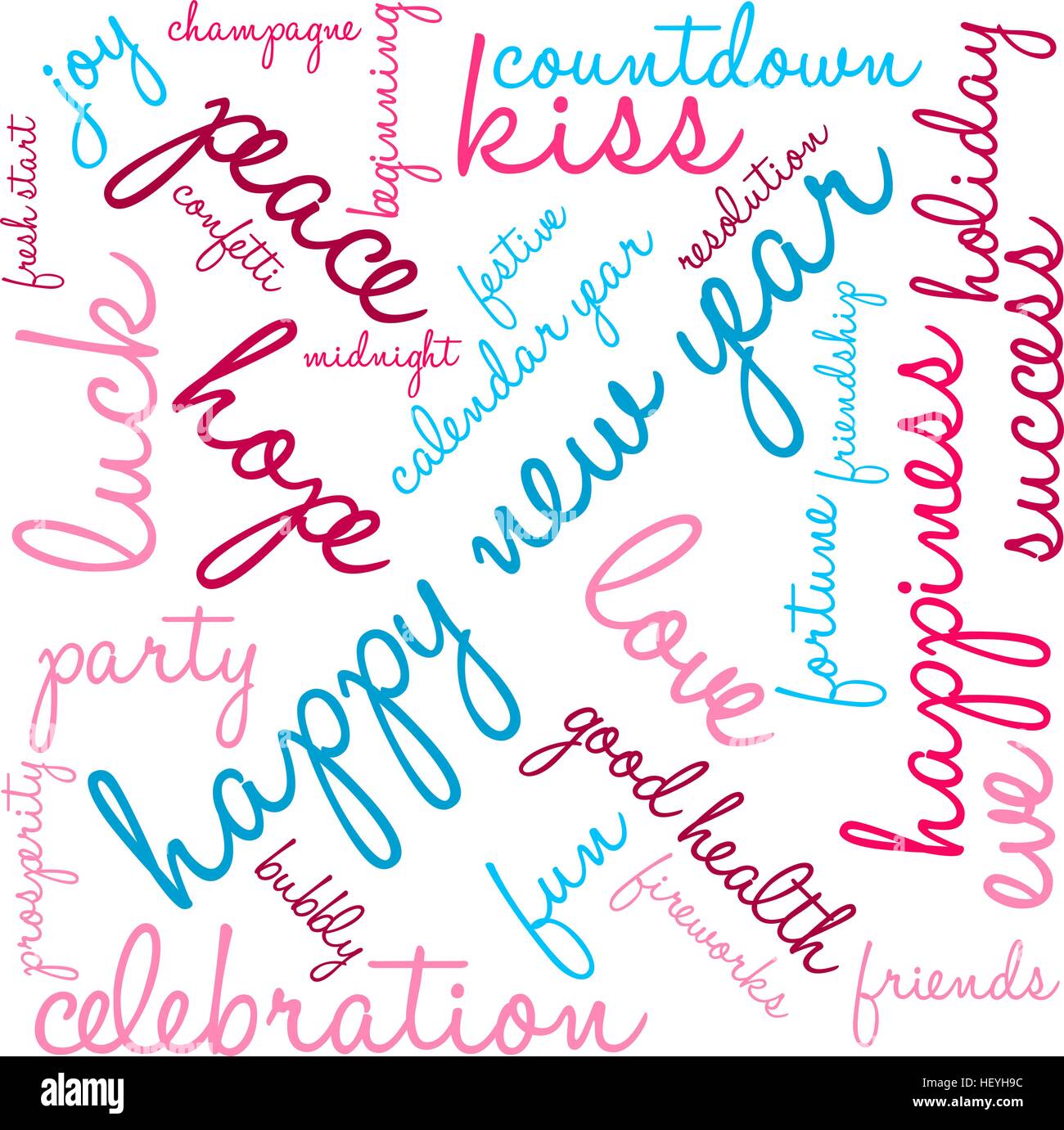 Happy word cloud on a white background Stock Vector Image & Art - Alamy