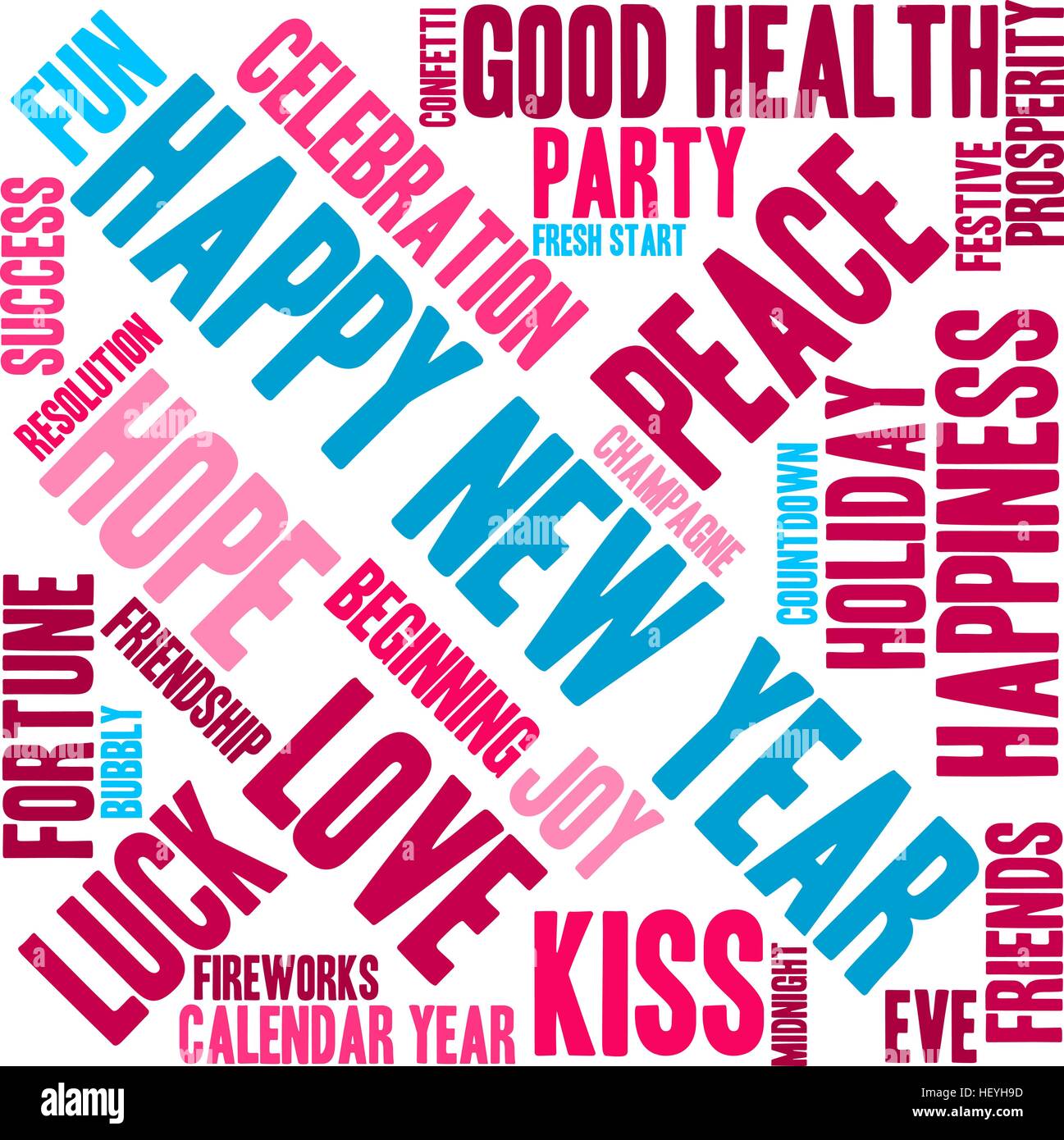 Happy word cloud on a white background Stock Vector Image & Art - Alamy