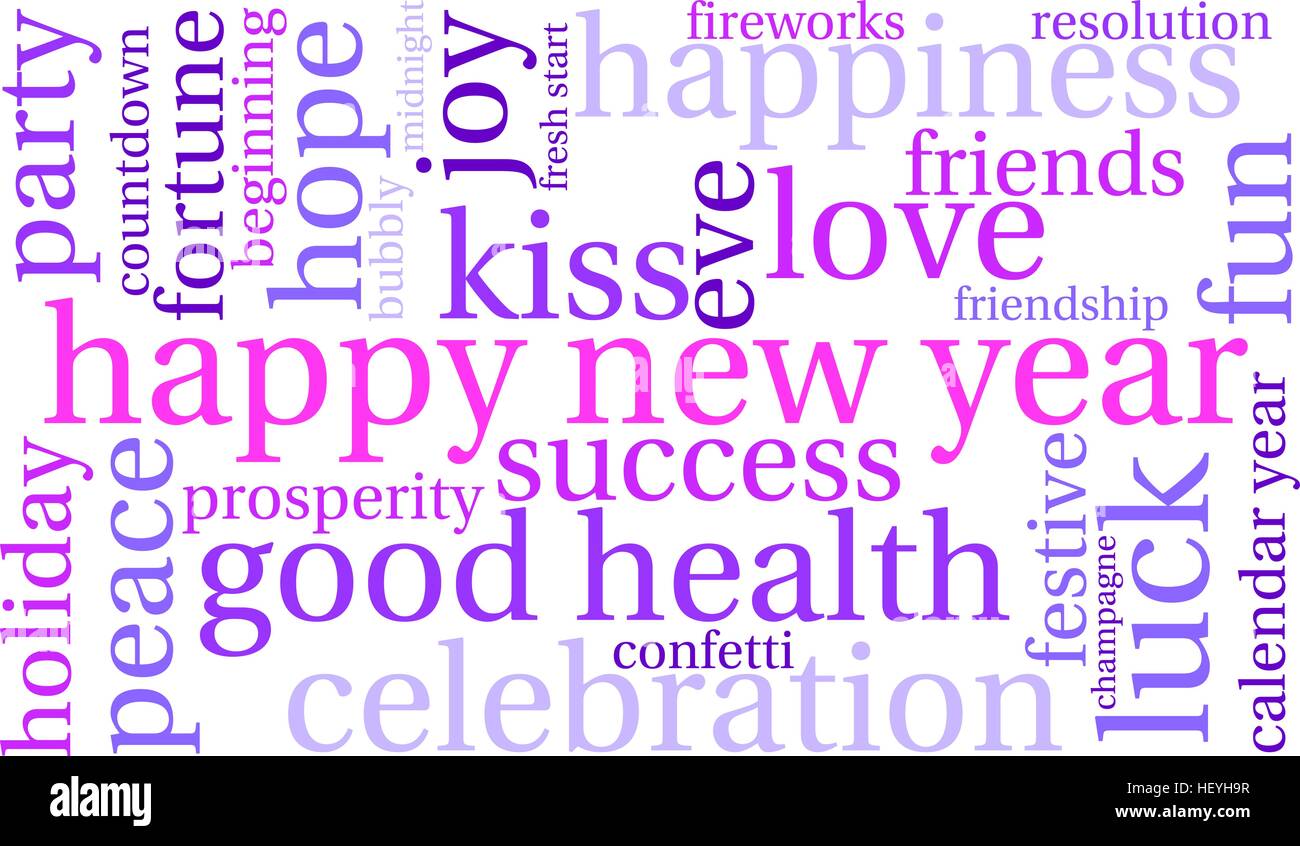 Happy word cloud on a white background Stock Vector Image & Art - Alamy