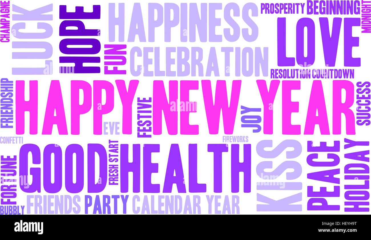 Happy word cloud on a white background Stock Vector Image & Art - Alamy
