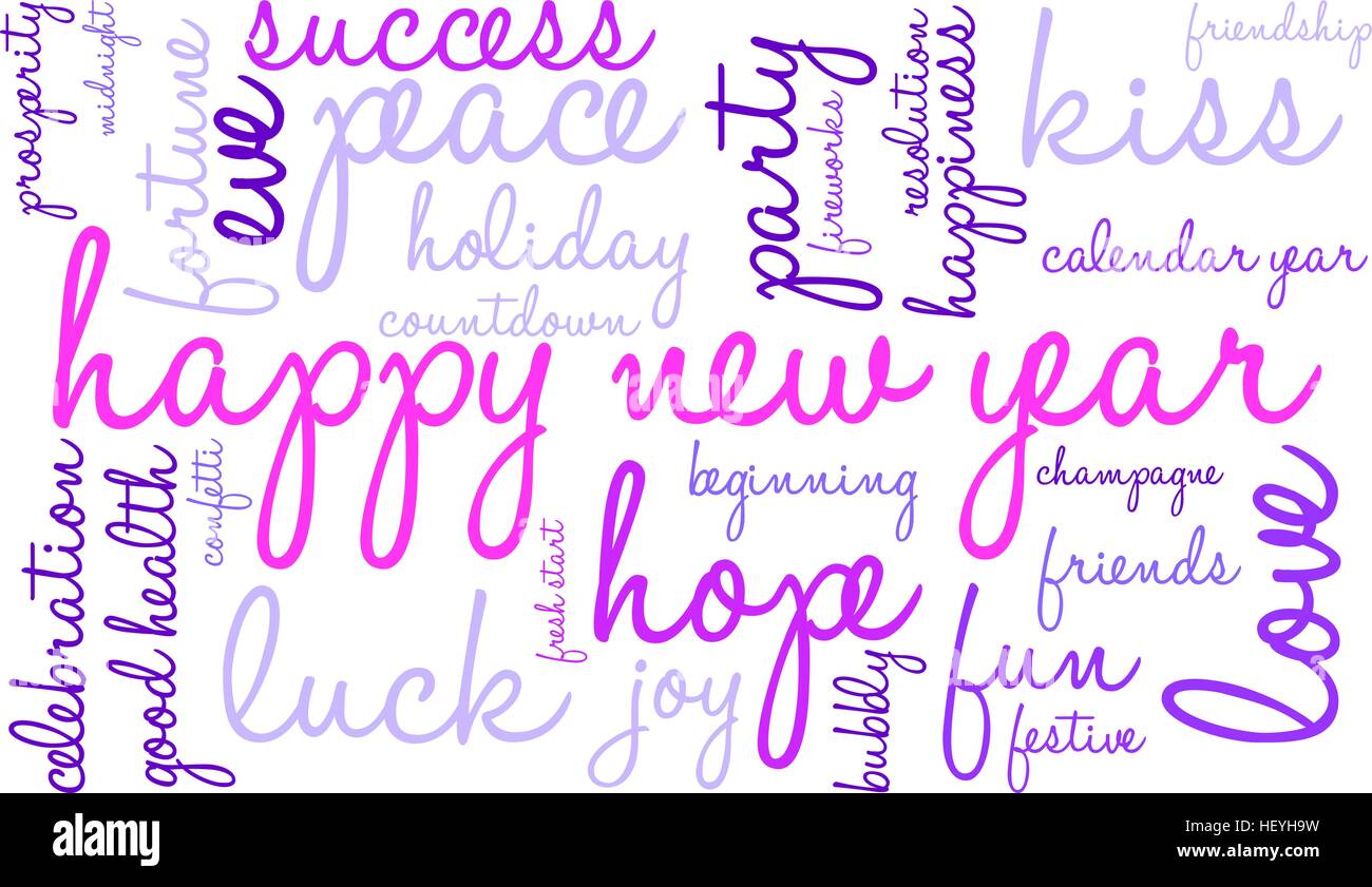 Happy word cloud on a white background Stock Vector Image & Art - Alamy