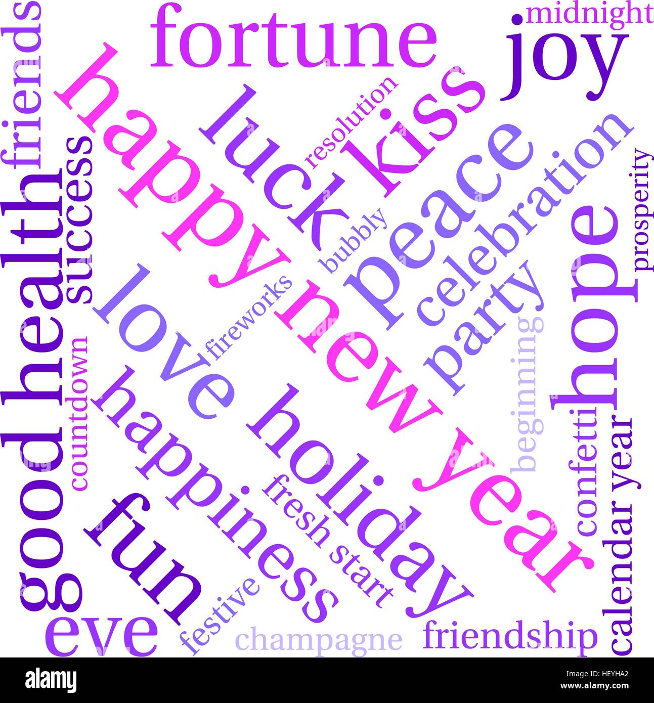 Happy word cloud on a white background Stock Vector Image & Art - Alamy
