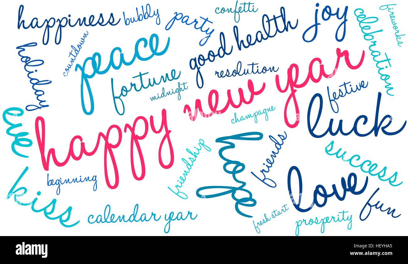 Happy word cloud on a white background Stock Vector Image & Art - Alamy