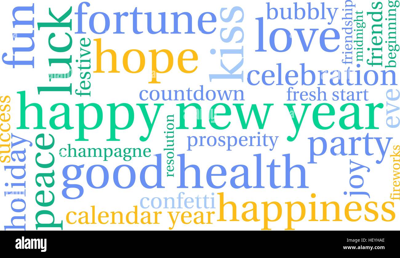 Happy word cloud on a white background Stock Vector Image & Art - Alamy