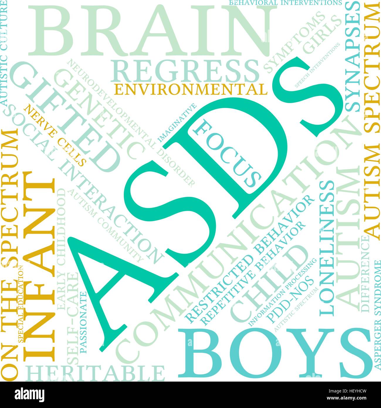 ASDs Word Cloud on a white background Stock Vector Image & Art - Alamy