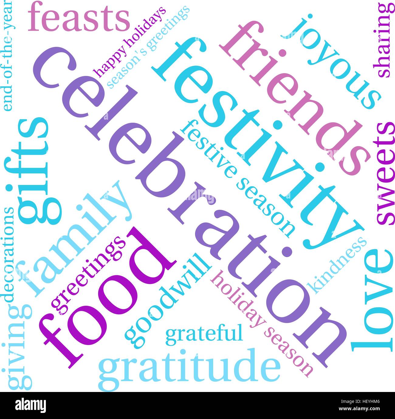 Celebration word cloud on a white background Stock Vector Image & Art ...