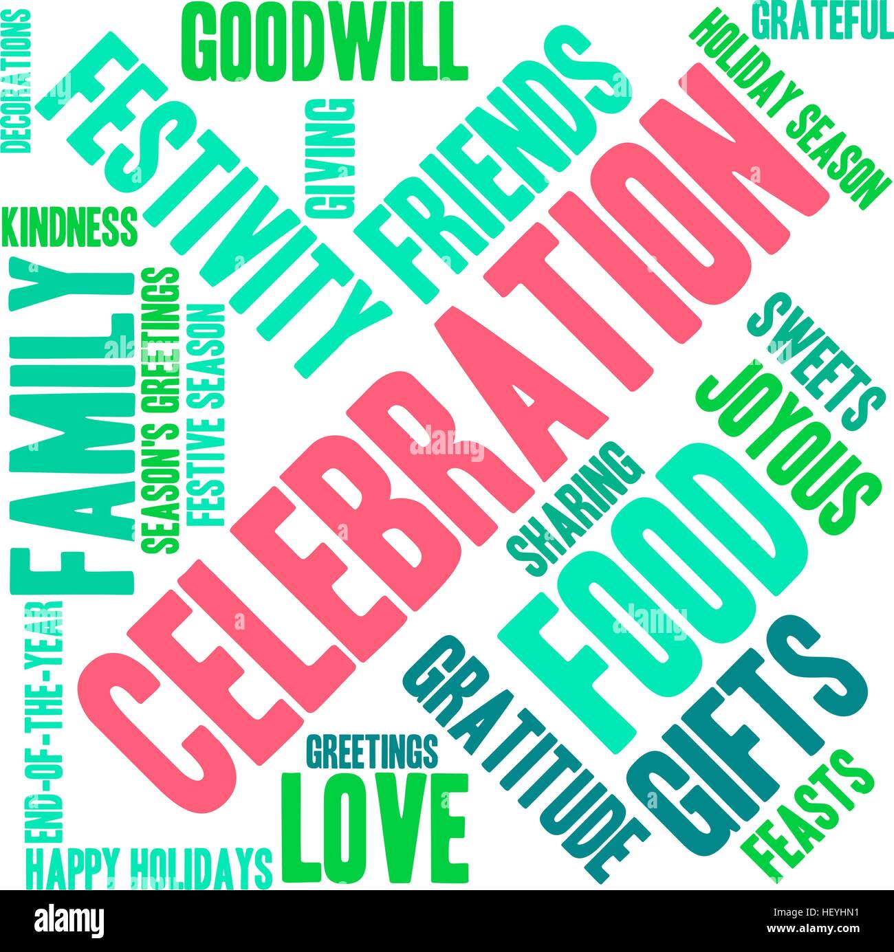 Celebration word cloud on a white background Stock Vector Image & Art ...