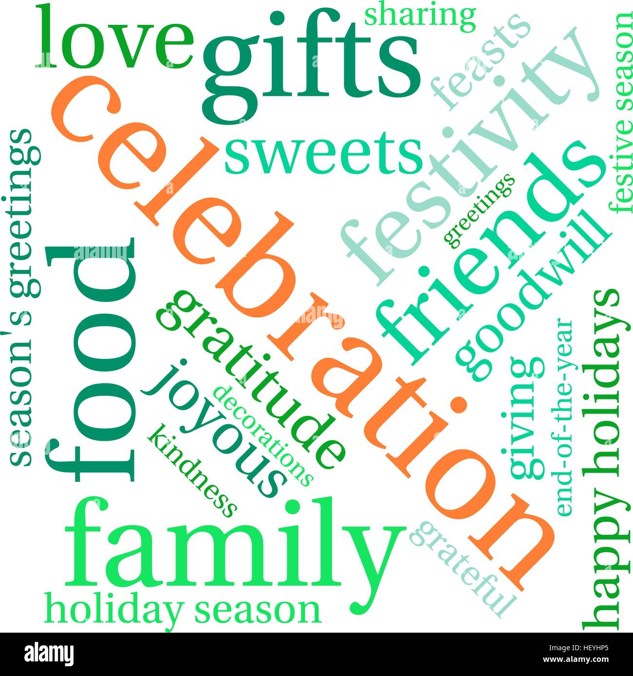 Celebration word cloud on a white background Stock Vector Image & Art ...