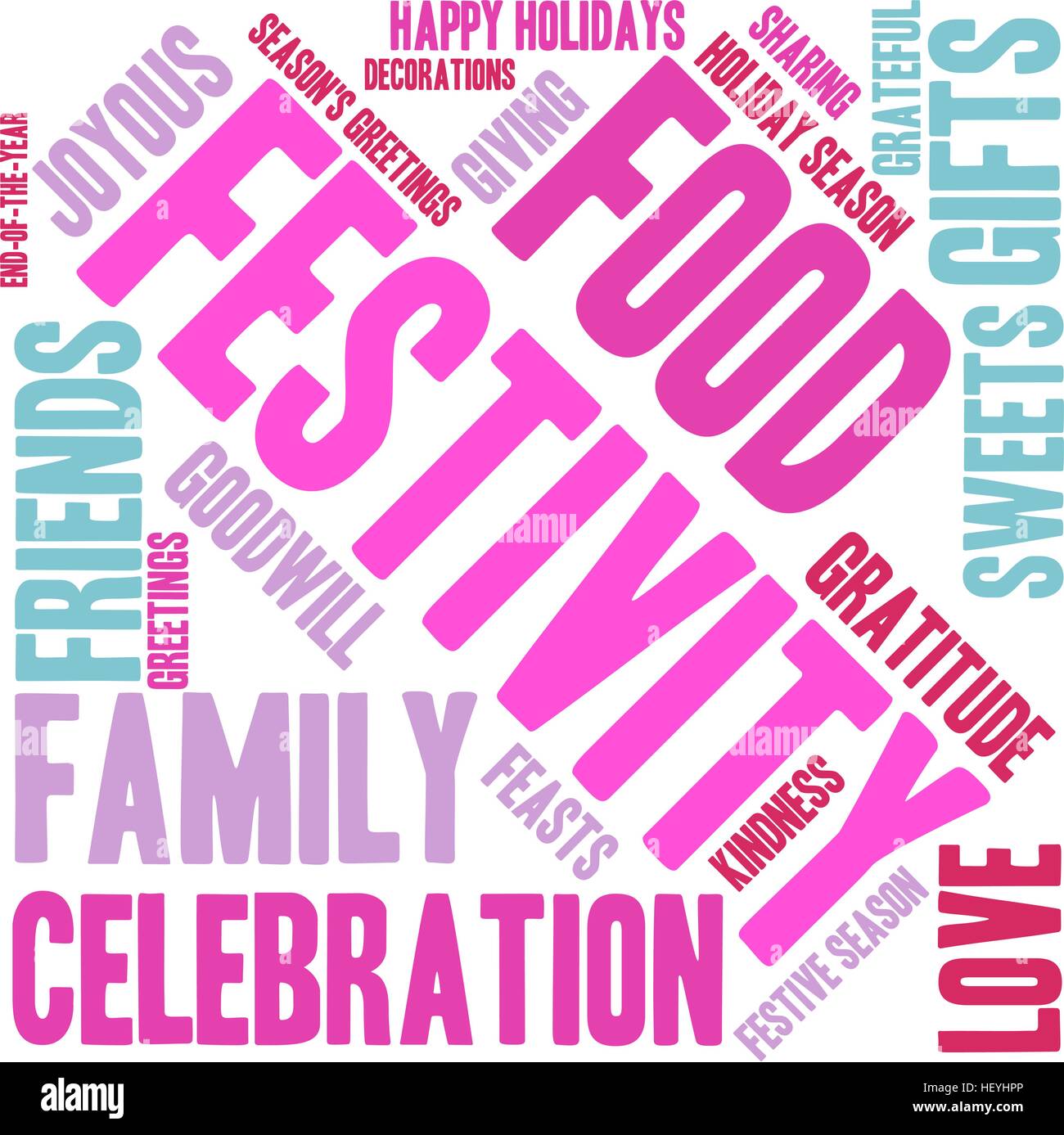 Festivity word cloud on a white background Stock Vector Image & Art - Alamy