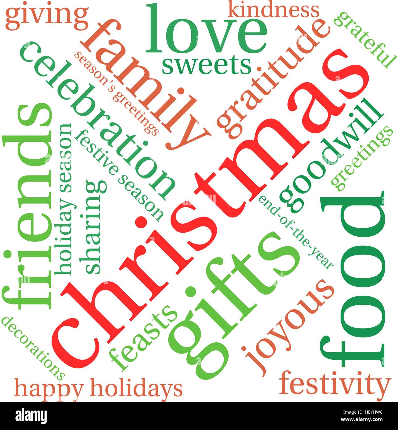 Sharing food christmas Stock Vector Images - Alamy