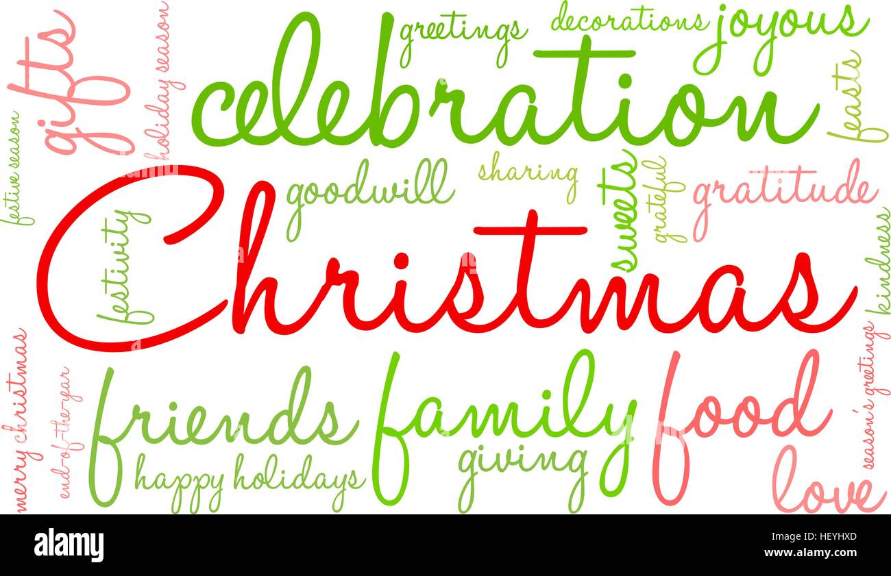 Sharing food christmas Stock Vector Images - Alamy